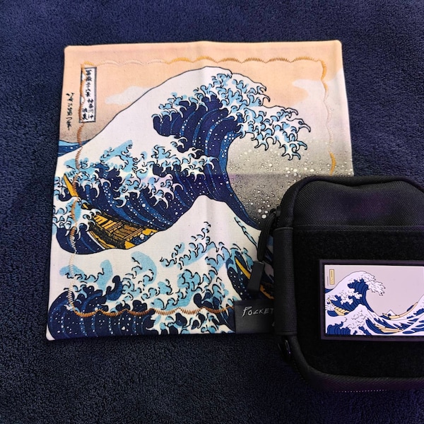 The Great Wave GITD EDC Patch *new Colourway - Etsy