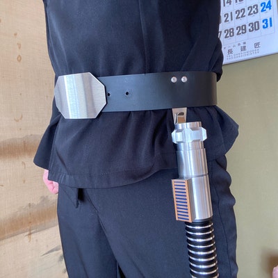 Mandalorian Inspired Luke Skywalker Belt Rig W/buckle & Saber Hook - Etsy