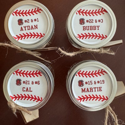 Personalized Baseball Dirt Jar, Baseball Gift, Senior Athlete, Senior ...
