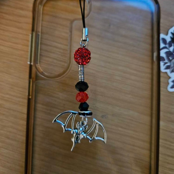 Dainty Handmade Spooky Halloween Keychains | Phone Charms - Etsy