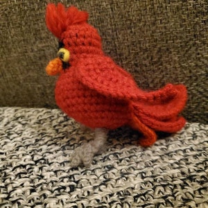 Cardinal Crochet Pattern. A Digital Download Pattern With Step by Step ...