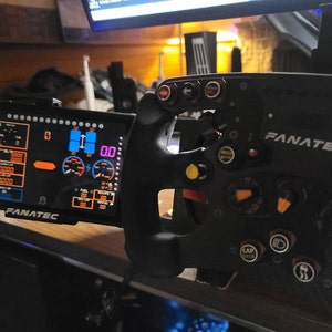 Side Tablet Mount for Fanatec DD1/DD2/CSW/CSL Elite Wheelbases 3D ...