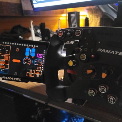 Side Tablet Mount for Fanatec DD1/DD2/CSW/CSL Elite Wheelbases 3D ...