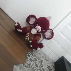 DIGITAL PDF 2in1 Big Top Rabid Rabbit Crochet Pattern Amigurumi ...