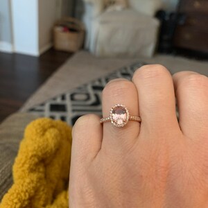 Gray Diamond Ring Sterling Silver Ring Hexagon Gray Gemstone | Etsy