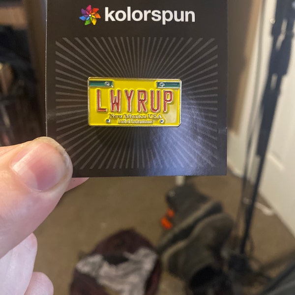 Breaking Bad LWYRUP Enamel Pin for Fitted Hats, Pin for Bag, Pin for ...