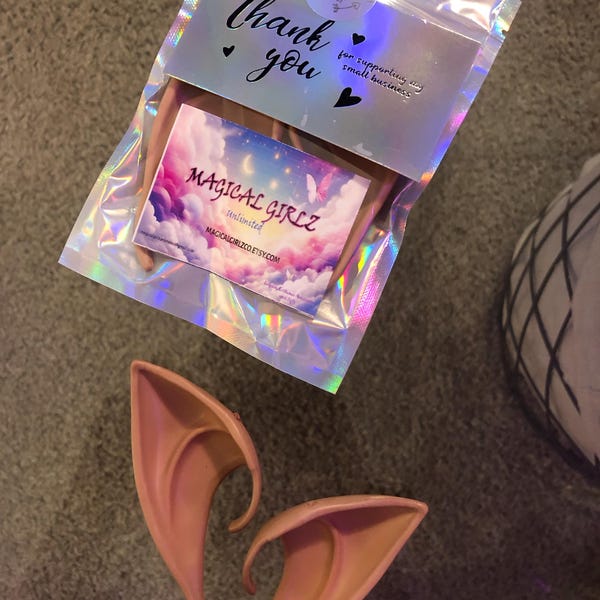 Brea's Butterfly Fae/fairy Ear Cuffs Design-long Ears - Etsy