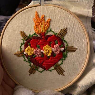 Baking Mouse Thread Painting Pattern Cute Cottagecore - Etsy