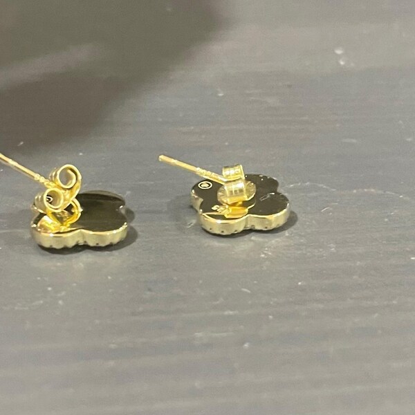 Iced Out 18K Gold Plated Over 925 Sterling Silver Round Cut 3D ...