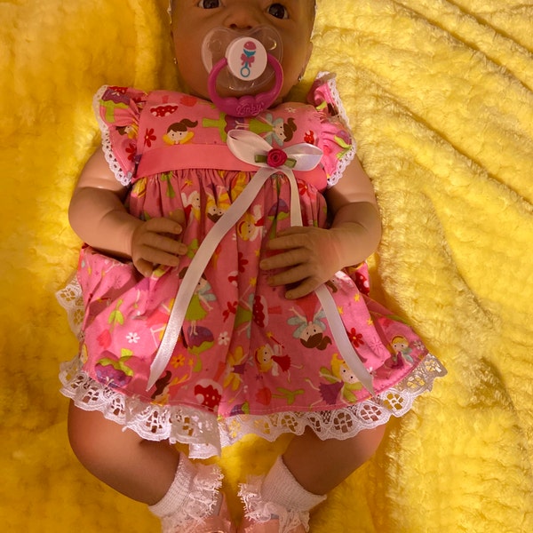 The Sweetest Little Pink and White Roses Doll Shoes I've Ever Seen! You ...