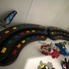 Large Crescent Shaped Minifigure Display Stand, Black Poly Lumber ...