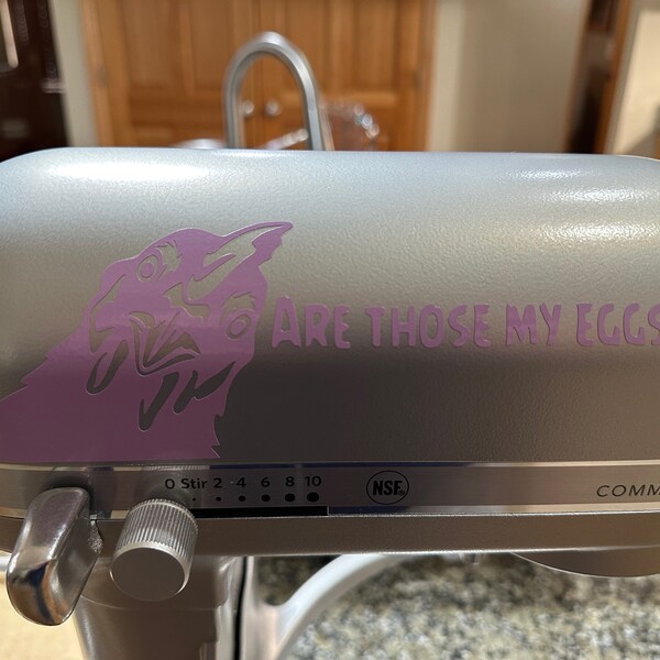 Kitchen Witch Vinyl Decal Sticker for Kitchen Mixers - Etsy