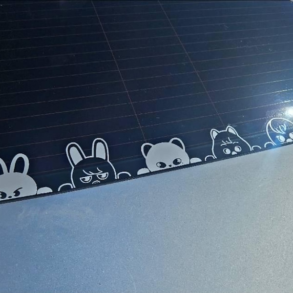 Peekaboo SKZOO Car Decals - Etsy