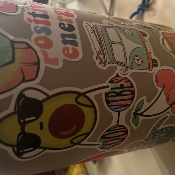 Boba Bubble Tea Stickers for Hydro Flask 50-pack,cute Water Bottle ...