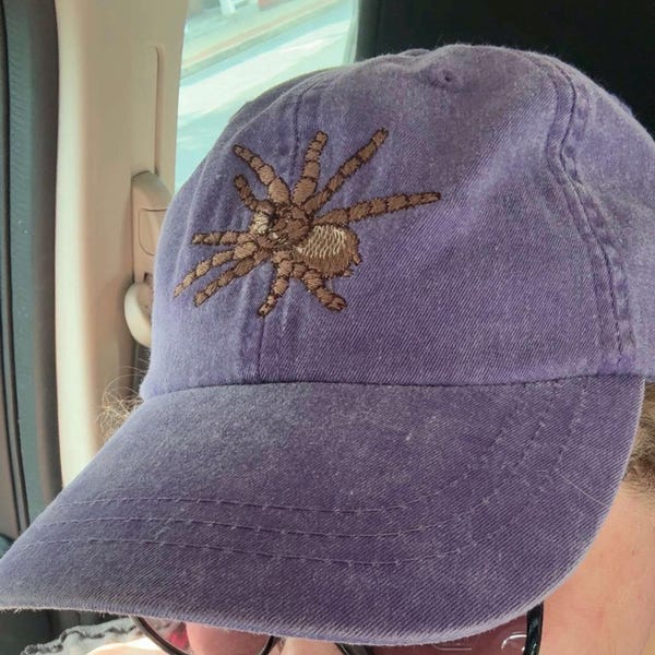 Monarch Butterfly Embroidered Hat, Baseball Cap, Sun Cap, Garden Cap ...