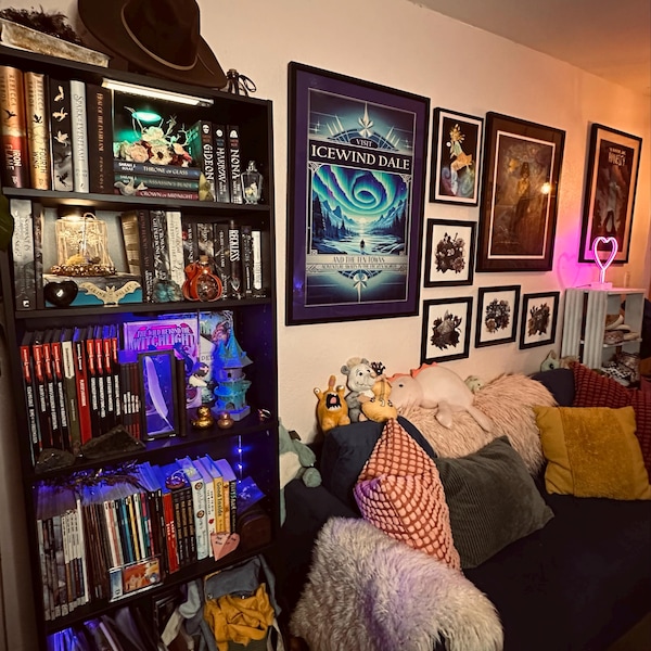 Dnd Tarot Poster, the Rogue, Art Nouveau, Dungeons and Dragons Wall Art ...