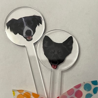 Wedding Swizzle Sticks Dog Drink Stirrers Dog Signature - Etsy