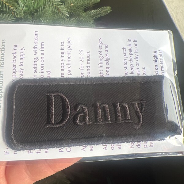 Custom Embroidered SQUARE Number Patch Iron on or Sew on Choose Your ...