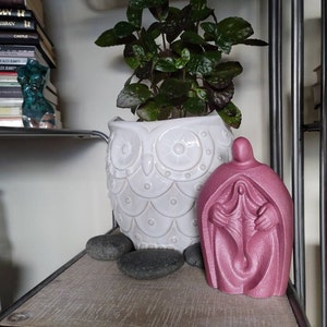 Pink Anasyrma. Vulval Madonna. Sheela-na-gig. Baubo. Feminist - Etsy UK