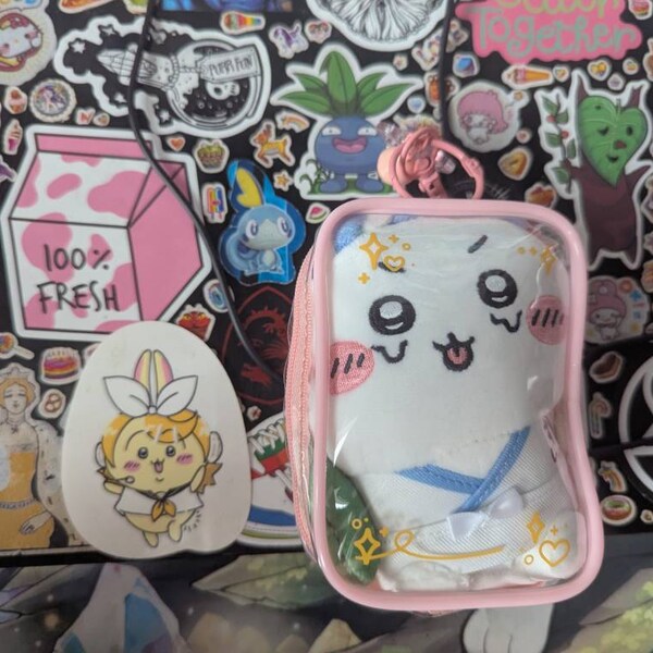 Chiikawa Heart Hachiware Magnetic Keychain - Etsy