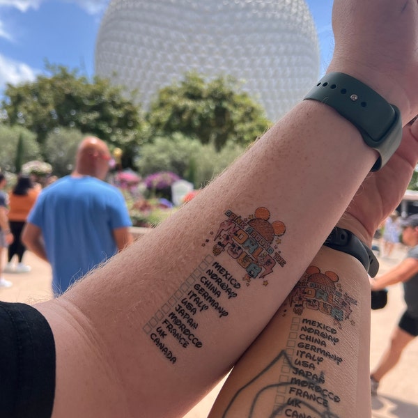 Drinking Around the World Tattoo-food & Wine Festival 2025 -epcot World ...