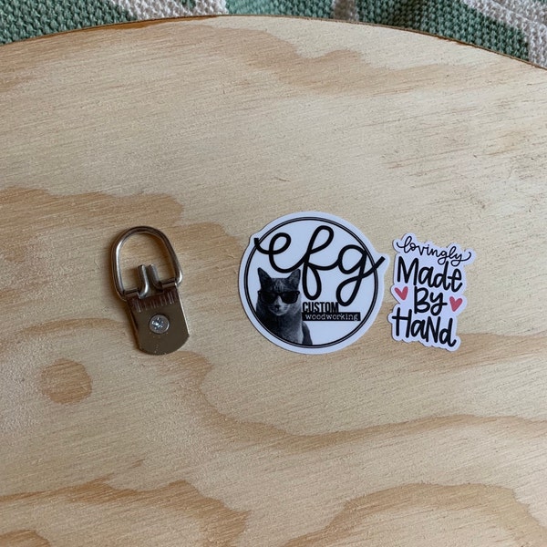 Lovingly Made by Hand, Handmade, Handmade Gift, Etsy Sticker, Thank You ...