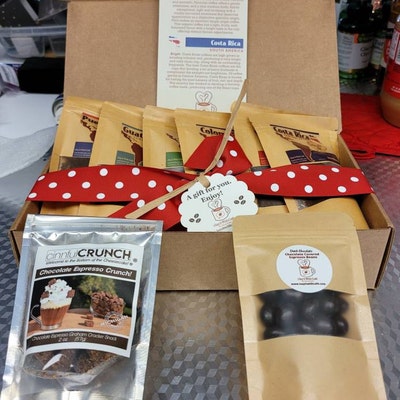 Mini Coffee Sampler, Coffee Sampler Box, Single Origin Coffee Gift Box ...