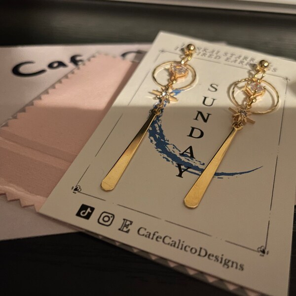 Sunday Earrings | Honkai Star Rail Inspired Earrings | Cosplay Earrings ...