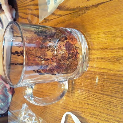Rose June Birth Flower Glass Iced Coffee Glassware 21st - Etsy
