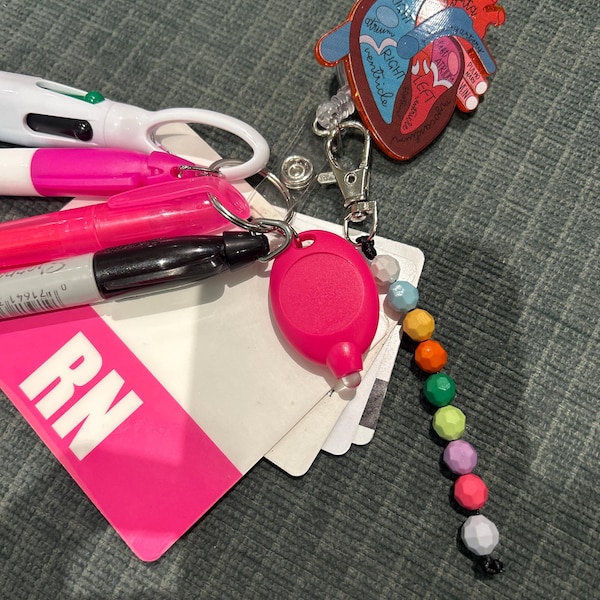 Dual Purpose Order of Draw/cervical Dilation Badge Clip/keychain - Etsy