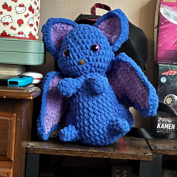 Bellatrix the Bat Amigurumi Crochet PDF Digital Pattern - Etsy