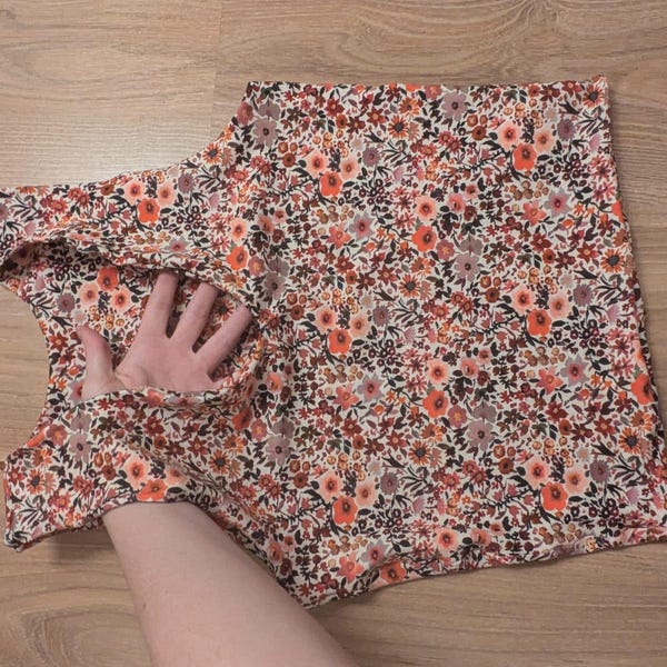 V-neck Top Pattern, Crop Top Beginner Sewing Pattern Plus Size Top PDF ...