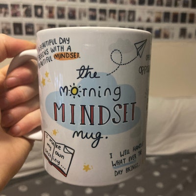 The Morning MINDSET Mug Mental Health, Mindset, Law of Attraction ...