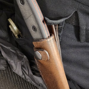Kabar Becker BK2 or Esee 5 Handmade Scout sheath Only 4-5 Week Wait ...