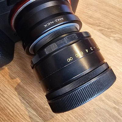 ANAMORPHIC Helios 44M 2/58mm Cine Mod Lens, Canon EF Mount Vintage Lens, Anamorphic Lens ...