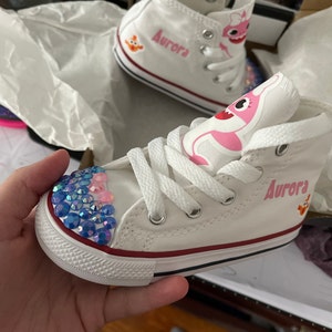 Custom Bear Converse Kids Custom Shoes Bear Theme Birthday | Etsy