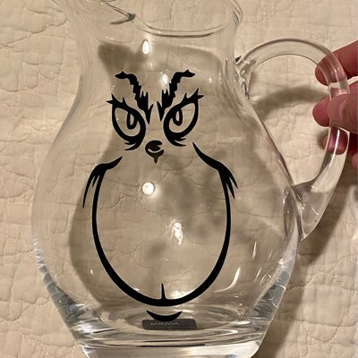 Grinch Vinyl Decal Christmas Grinch Vinyl Decal the Grinch Grinch Decal ...