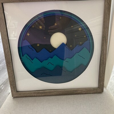 Enchanted Forest 3D Shadowbox SVG Cricut Project Instant - Etsy