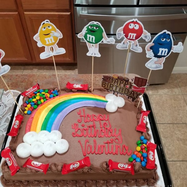 M&m’s Party Decoration M and M Characters Prop for Party Decoration M ...
