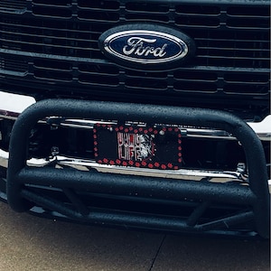 Cat Funny License Plate Frame - Etsy