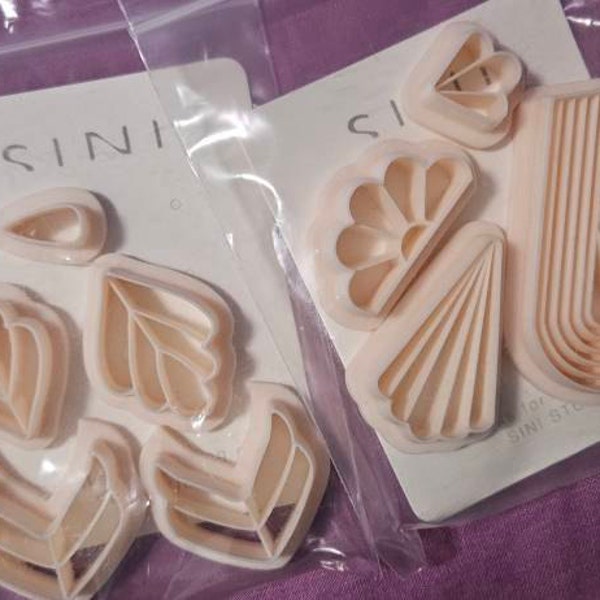 Polymer Clay Cutters,u Shape Set of 2 Clay Cutters,polymer Clay Tools ...