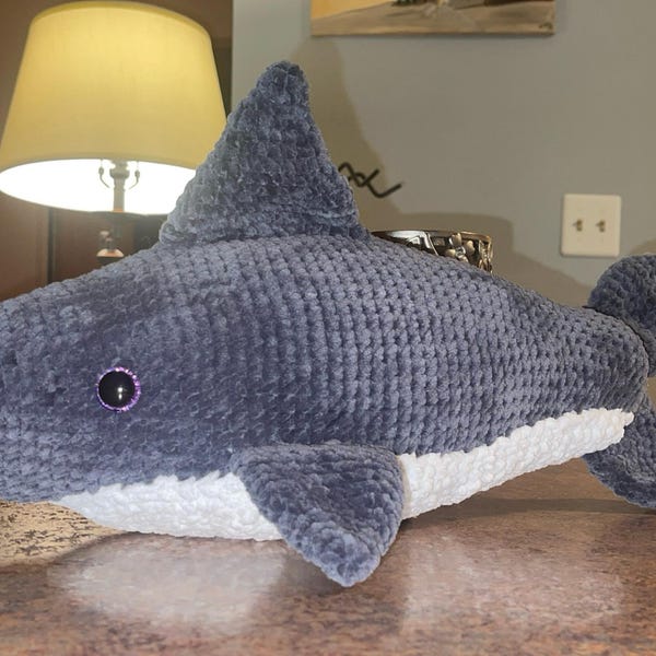 Crochet Shark Pattern, Amigurumi Plushie Toy (PDF Pattern) - Etsy