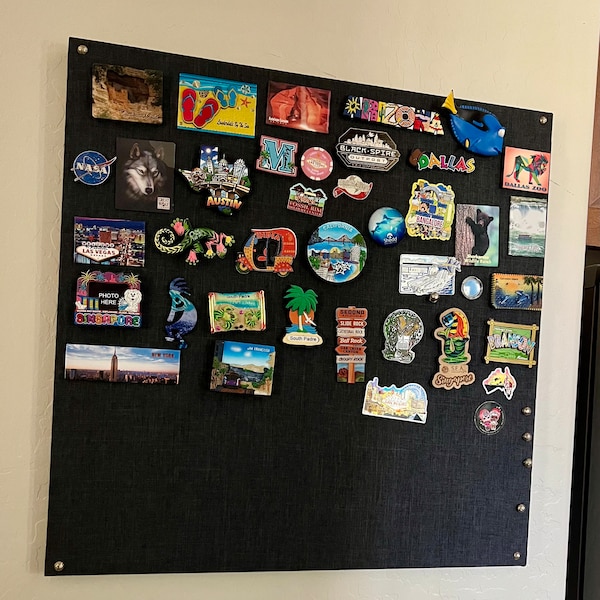 Travel Magnet Display Board Souvenir Magnet Display Board Modern ...