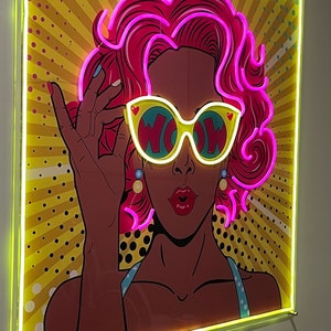 Tiger Led Neon Sign, Wall Décor Living Room, Neon Light Sign, Neon Sign ...