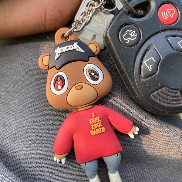 Kanye West Bear Keychain 'YEEZUS' 'life of Pablo' - Etsy