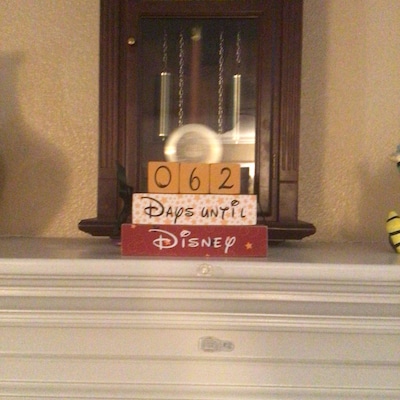 Disney Countdown, Disney World Countdown, Disneyland, Countdown Blocks ...