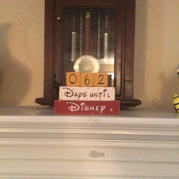 Disney Countdown, Disney World Countdown, Disneyland, Countdown Blocks ...