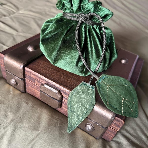 8-pocket Dice Bag PDF Tutorial - Drawstring Pouch for Dice, Minis ...