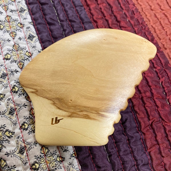 Gua Sha Massage Wooden Tool, Medium Comma Shape Scraper, Wooden Massage ...