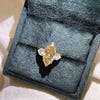 6 Ct Toi Et Moi Celebrity Engagement Ring, Two Stone Promise Ring ...
